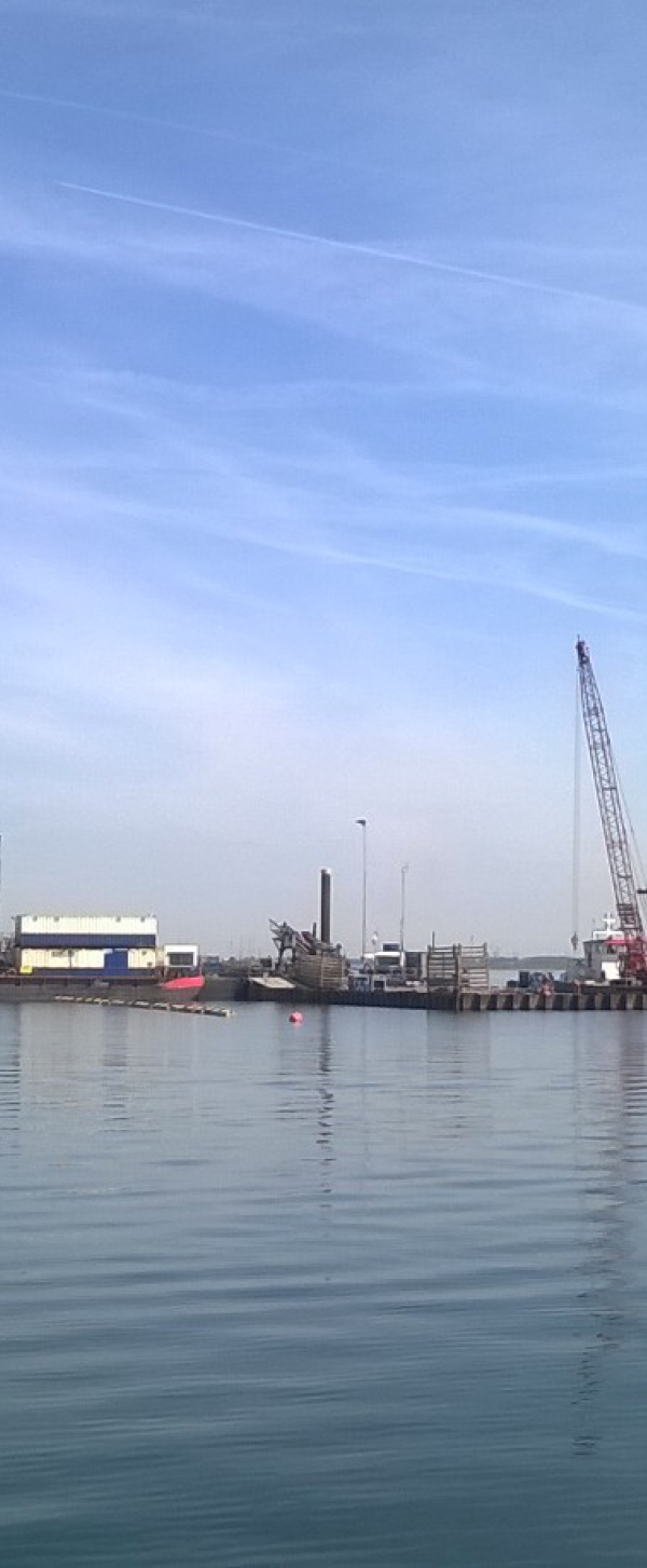 New high-voltage connection under the Haringvliet | Hanab Directional ...