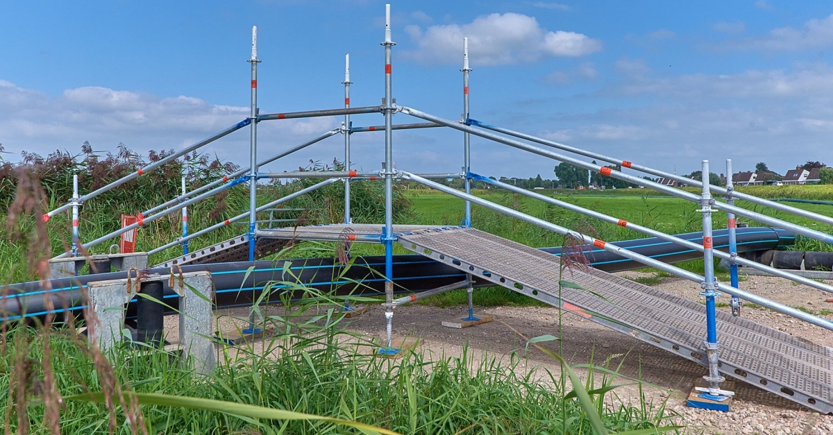 Distributie legt 14 km drinkwaterleiding aan | Hanab Distribution