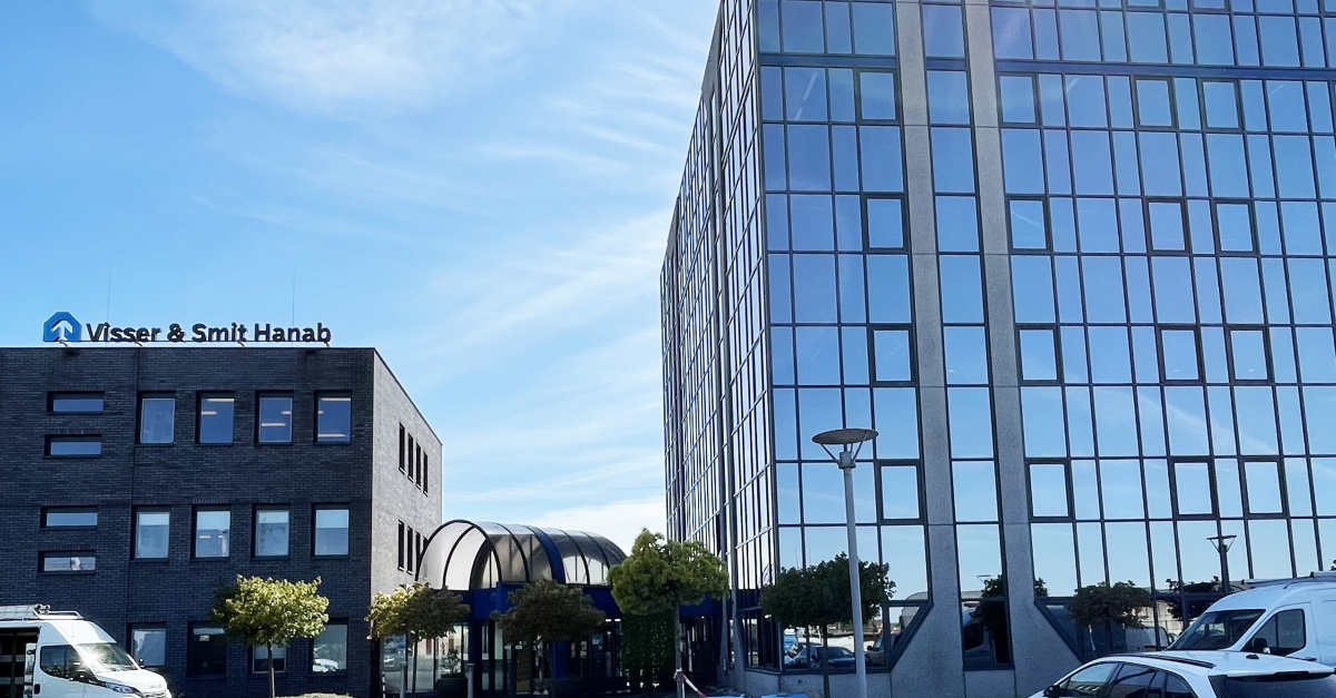 Nieuw logo voor Visser & Smit Hanab | Hanab Distribution