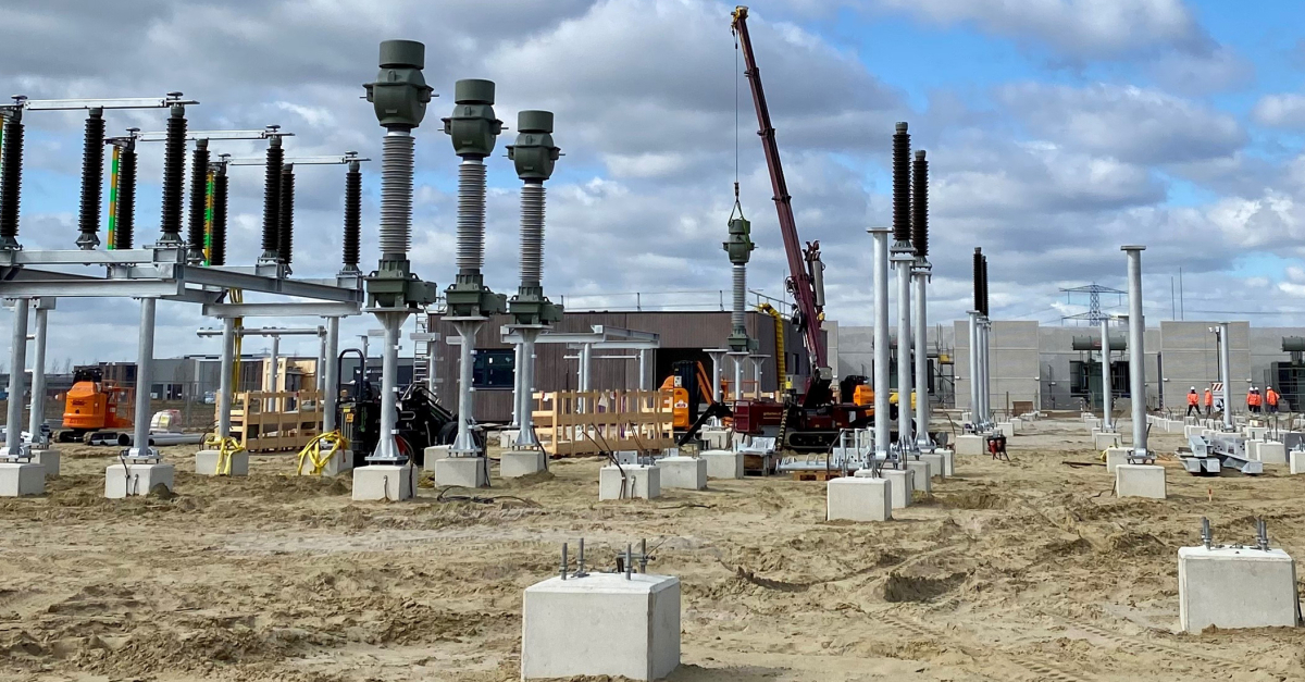 Volker Energy Solutions 150kV transformatorstation Oosterhout | Hanab ...